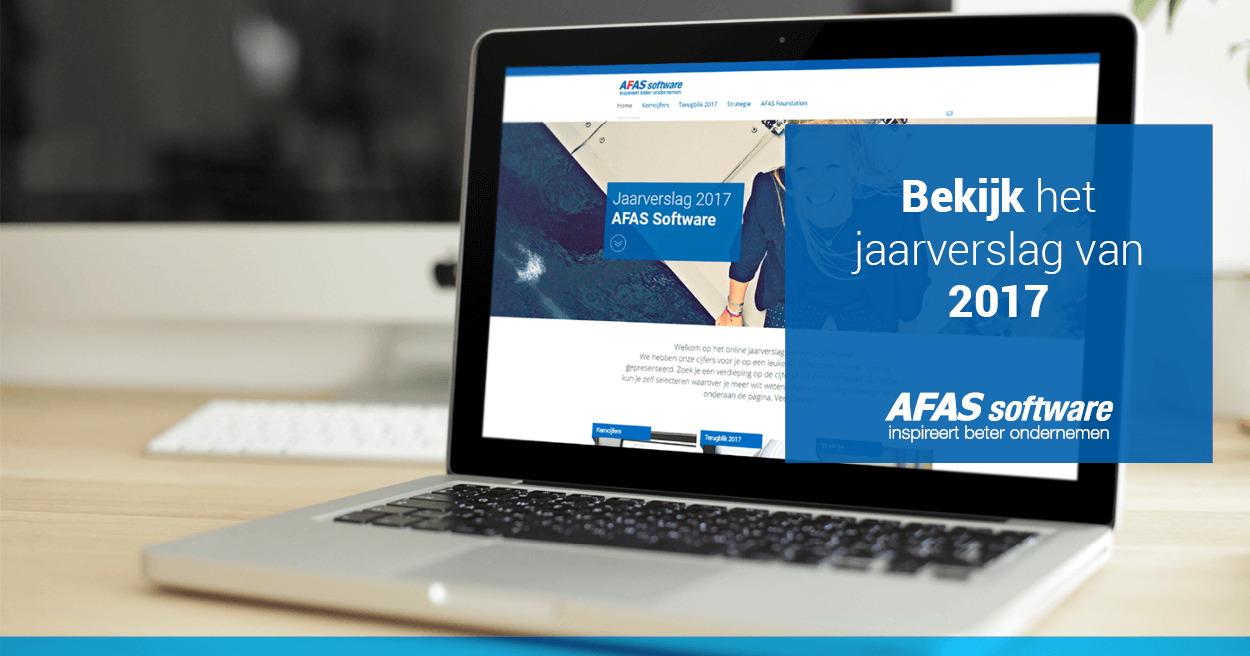 Jaarverslag AFAS Software 2017