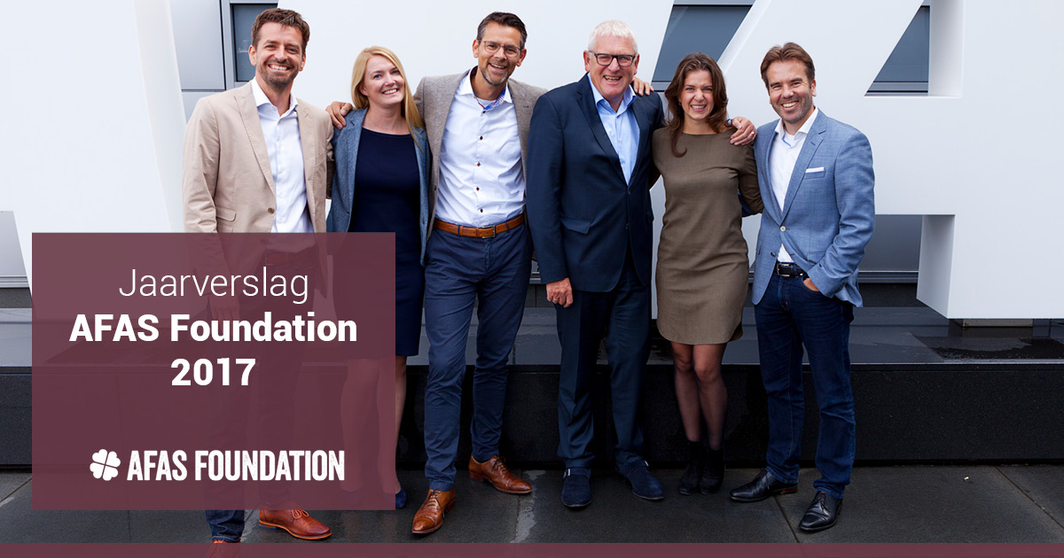 Jaarverslag AFAS Foundation 2017